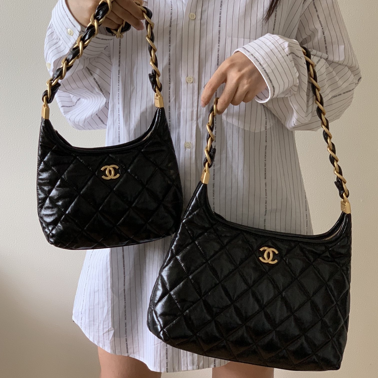 샤넬 레더 호보백 24ss ＞ 가방 | Giks-직스